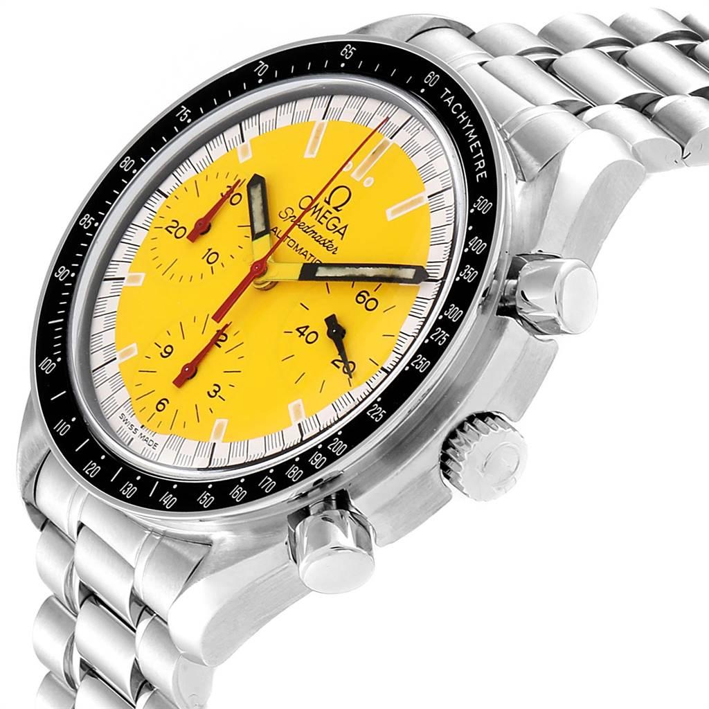 Omega Speedmaster Schumacher Yellow Dial Automatic Men’s Watch 3510.80. ...