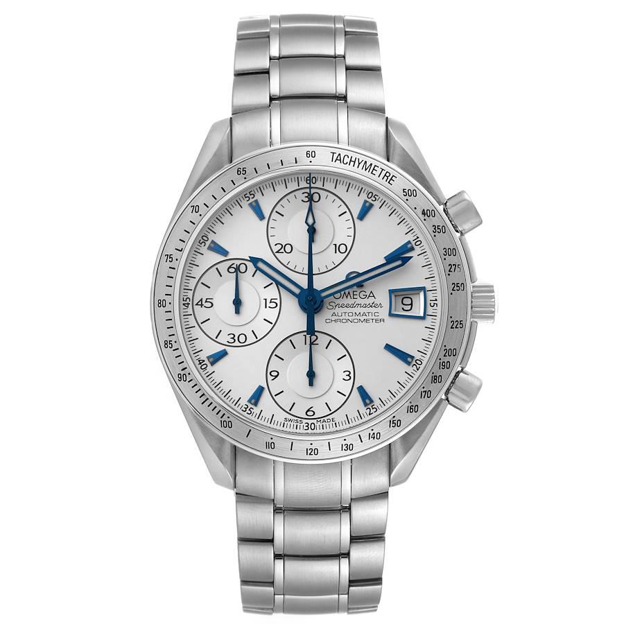 Omega Speedmaster Silver Dial Chronograph Steel Mens Watch 3211.32.00 ...