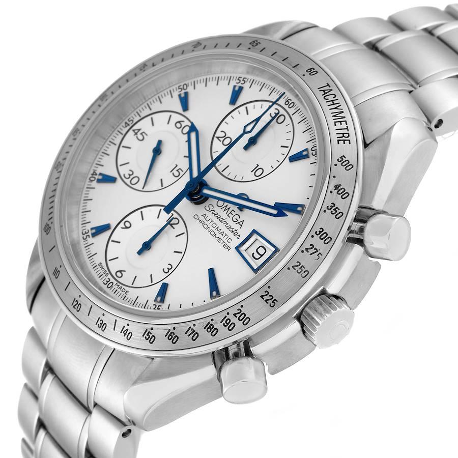 Omega Speedmaster Silver Dial Chronograph Steel Mens Watch 3211.32.00 ...