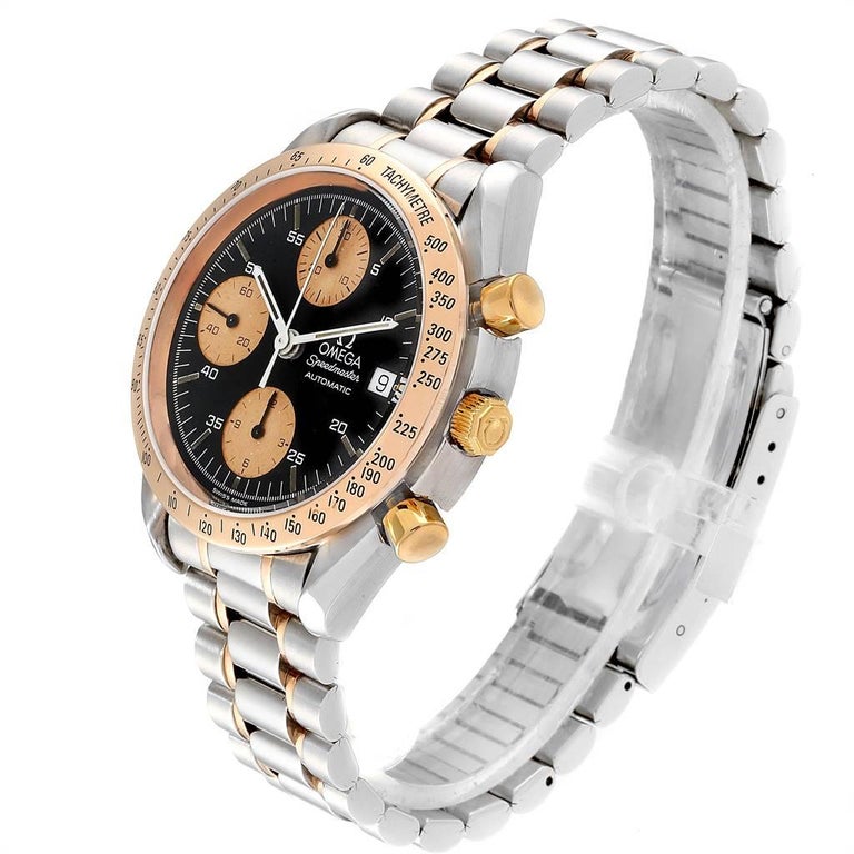 Omega Speedmaster Steel Rose Gold Automatic Watch 3716.50.00 For Sale ...