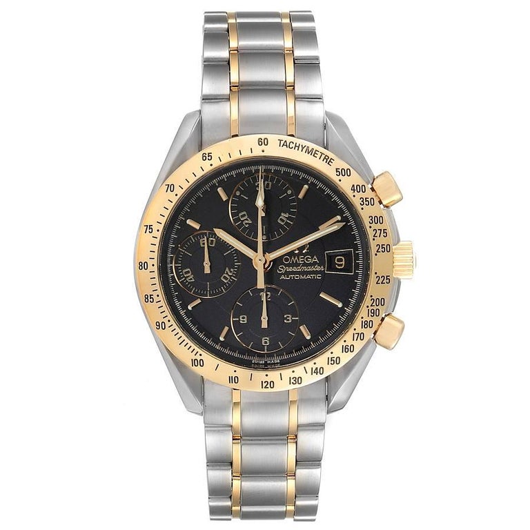 Omega Speedmaster Steel Yellow Gold Automatic Mens Watch 3313.50.00 at ...