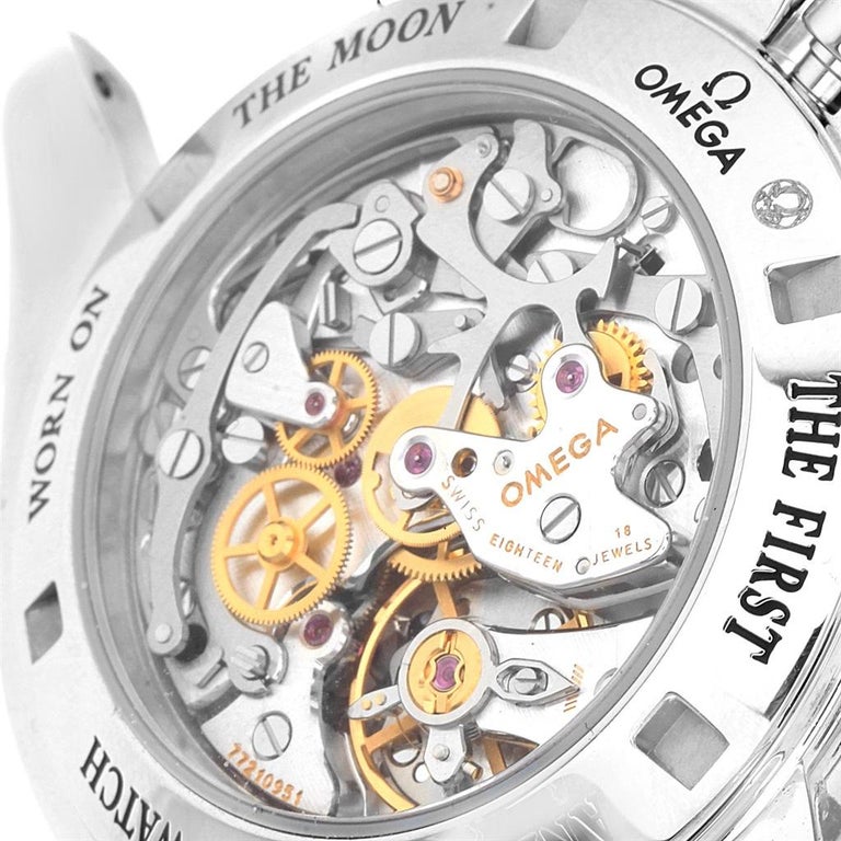 Omega Speedmaster Transparent CaseBack Moon Watch 3573.50.00 For Sale ...