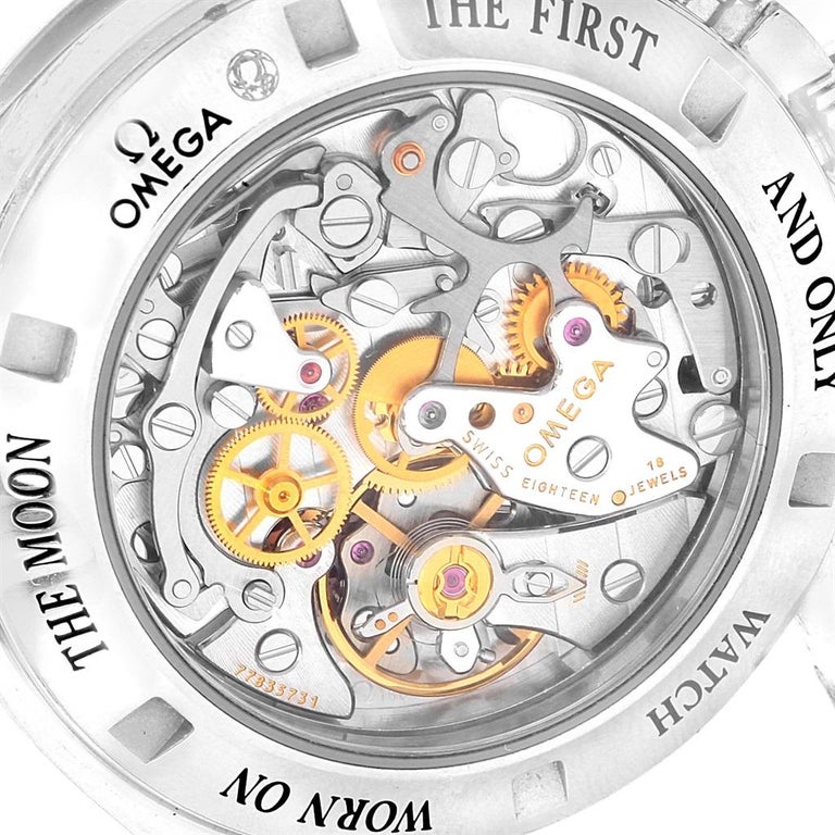 Omega Speedmaster Transparent CaseBack Moon Watch 3573.50.00 For Sale ...