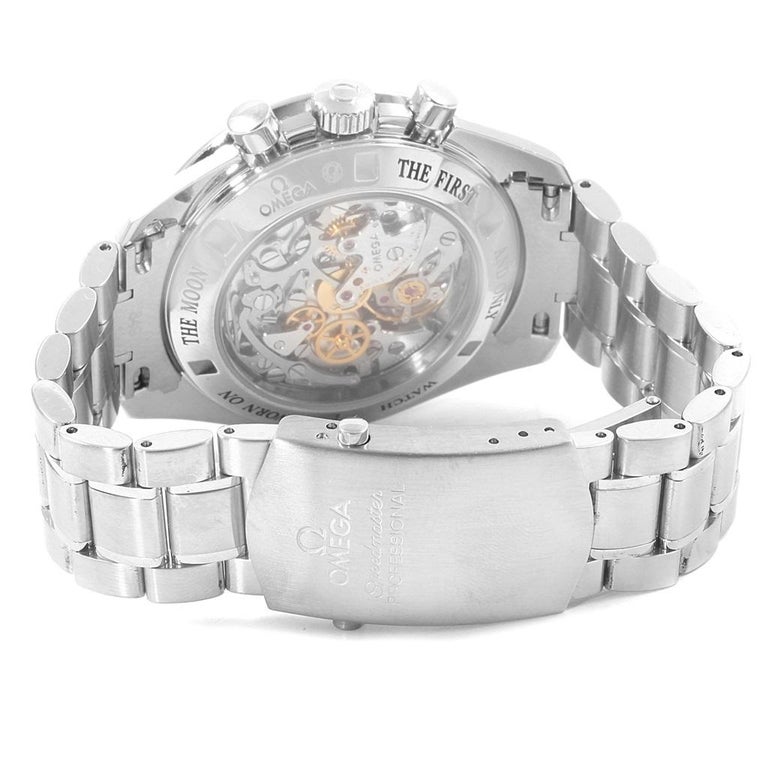 Omega Speedmaster Transparent CaseBack Moon Watch 3573.50.00 For Sale ...