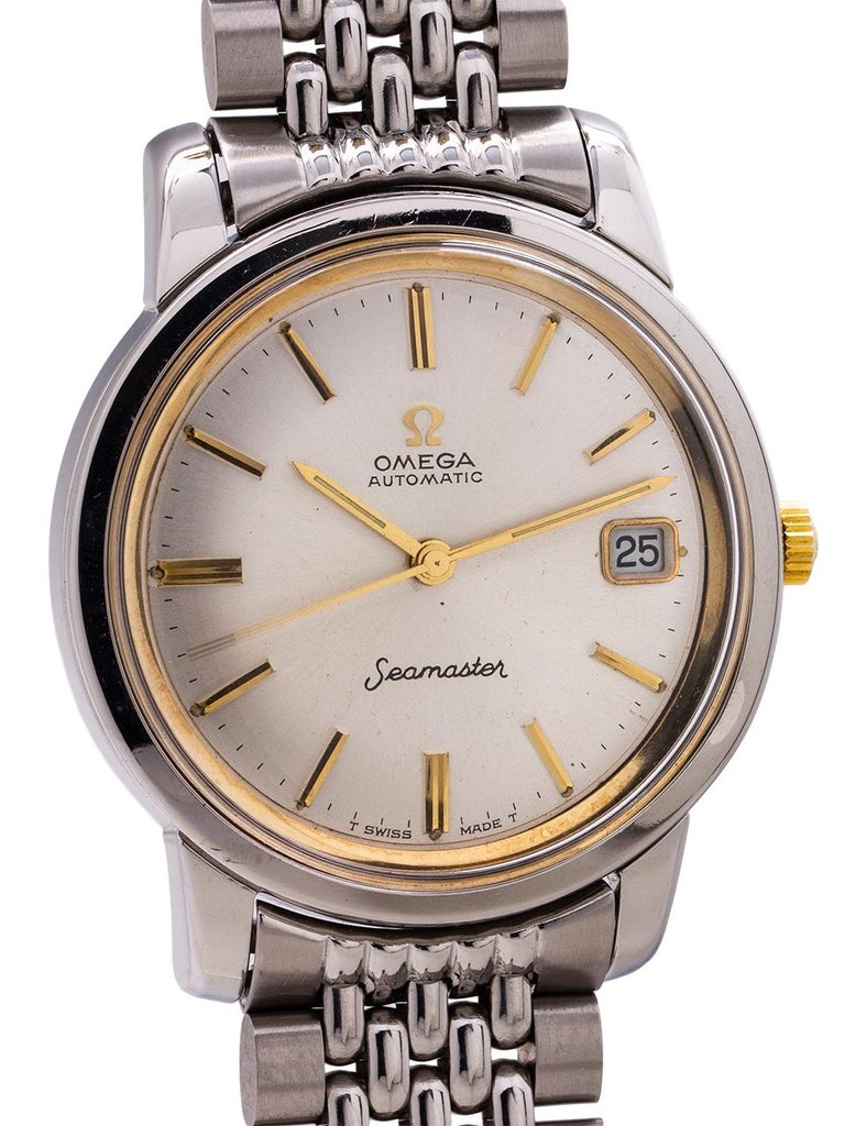 Omega SS Seamaster Stainless Steel, circa 1966 at 1stDibs