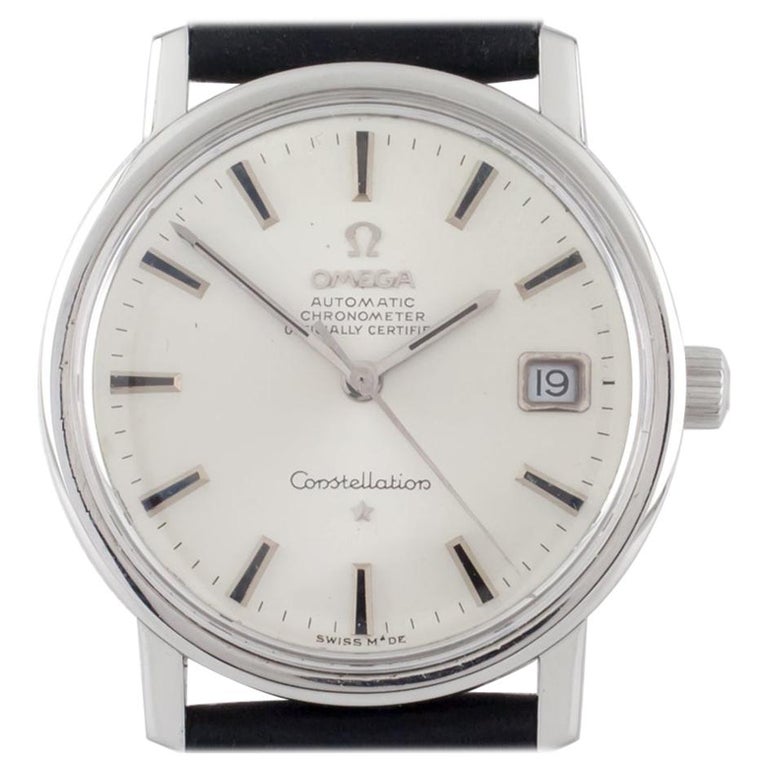 Omega Stainless Steel Automatic Chronometer Officially Certified Watch ...