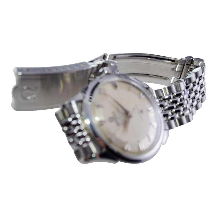 Omega Stainless Steel Constellation with Original Dial circa 50 / 60's ...