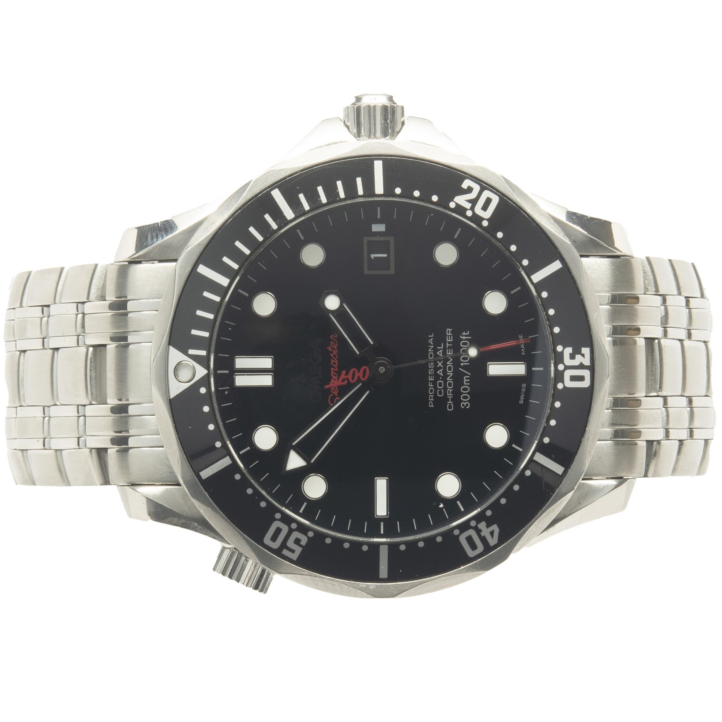 Omega Stainless Steel Seamaster 007 James Bond For Sale at 1stDibs