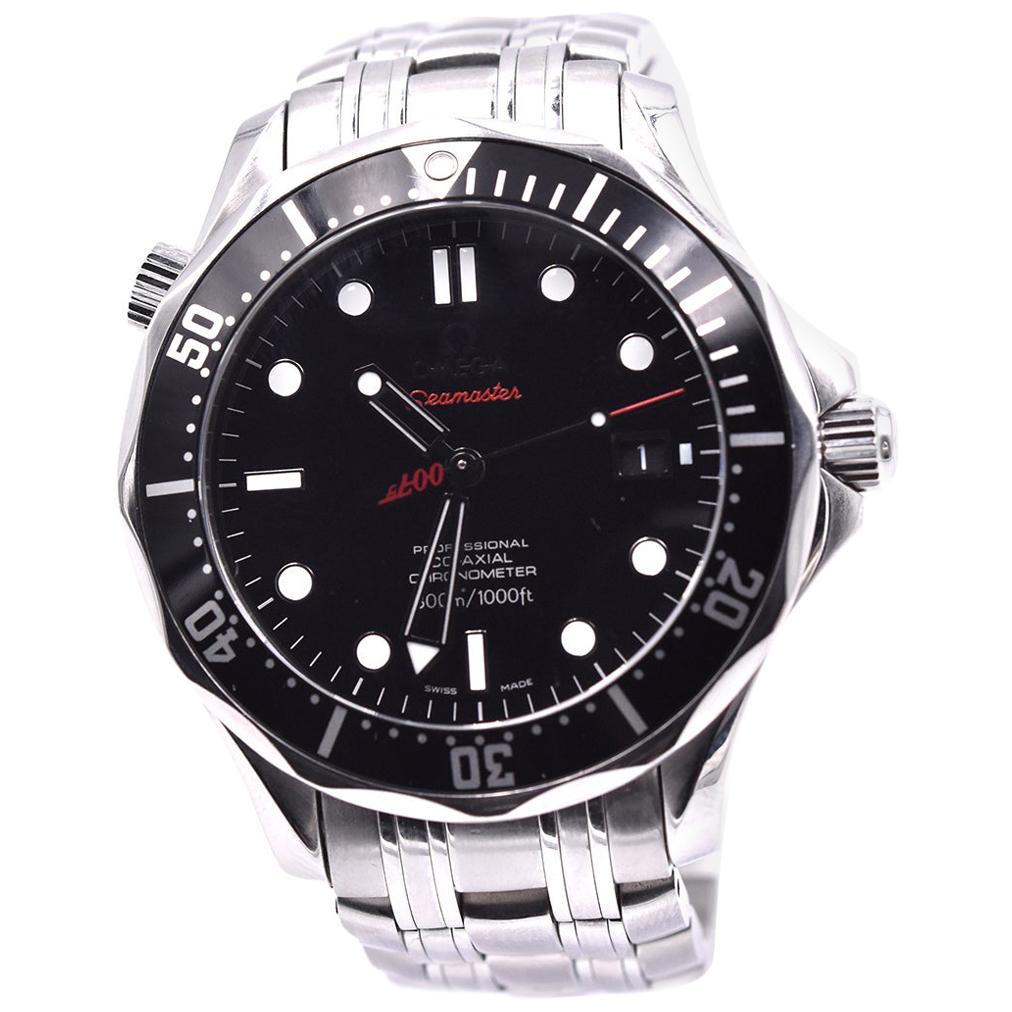 2018 Omega Seamaster Chronograph Stainless Steel 21530465101002 ...