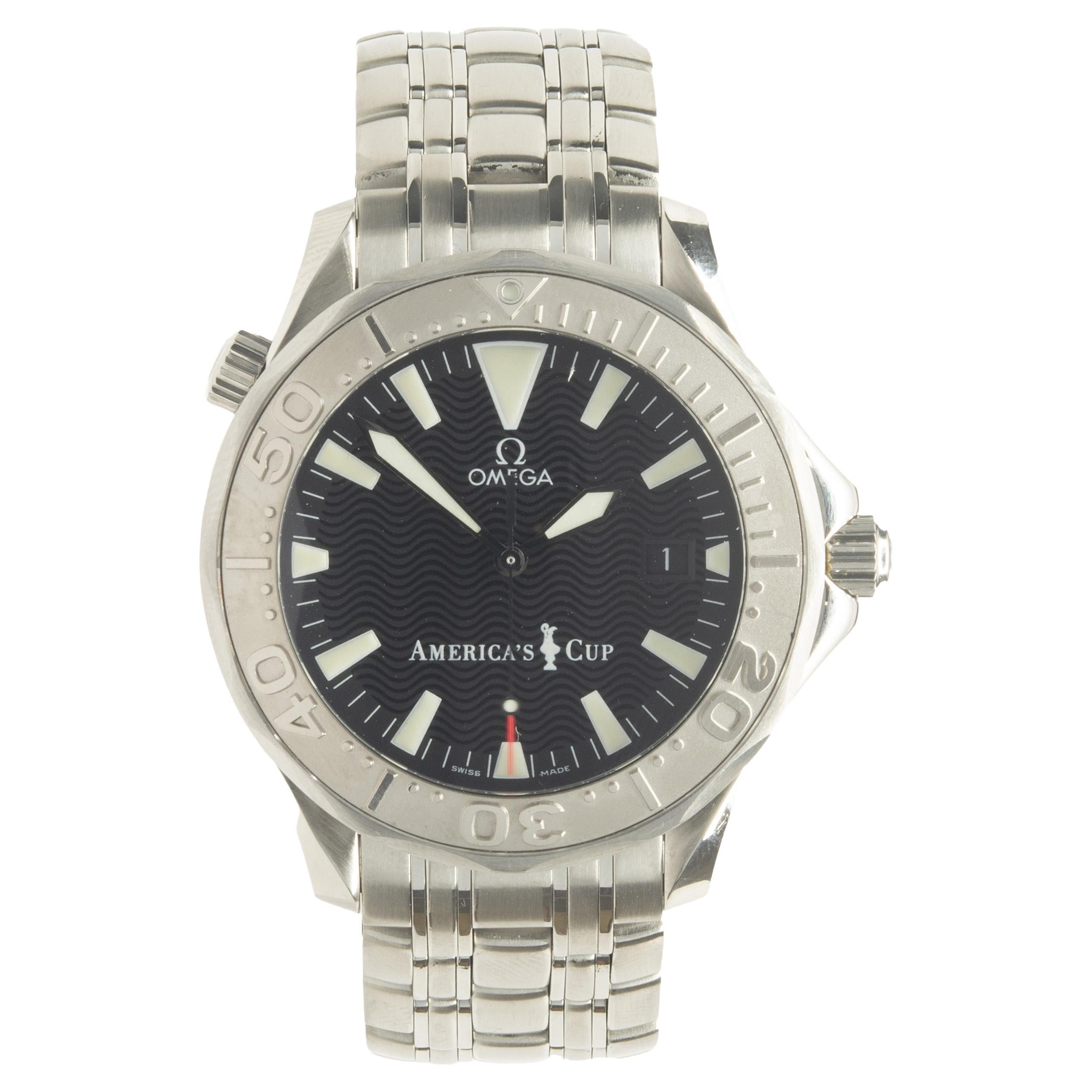 Omega Stainless Steel Seamaster 30 Wristwatch at 1stDibs | omega ...