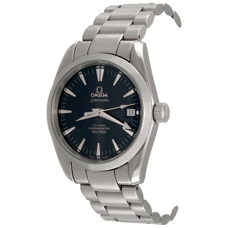 Omega Stainless Steel Seamaster Aqua Terra Caliber 2500 Automatic ...