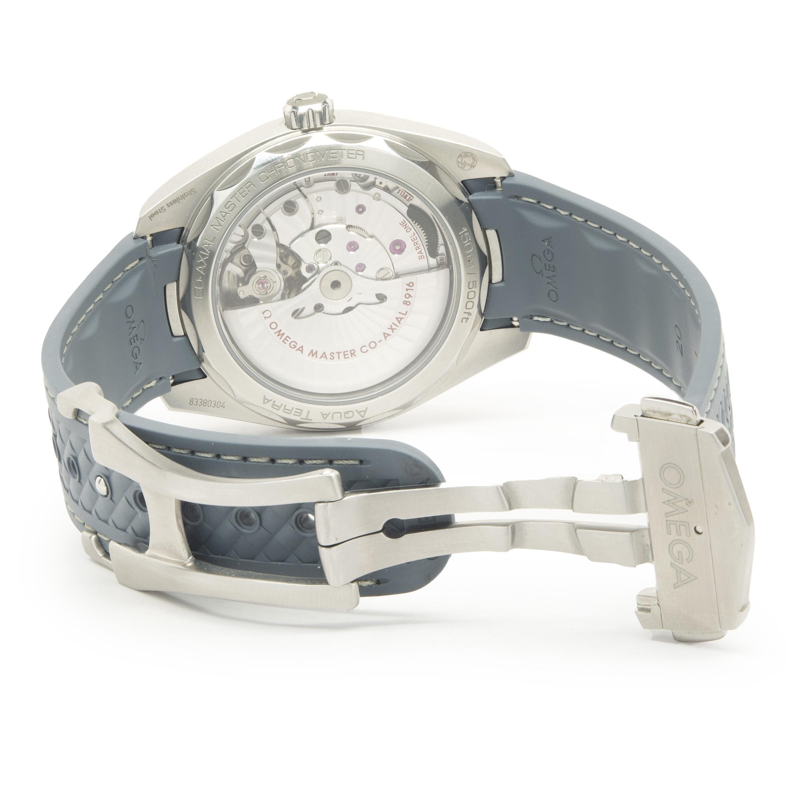 Omega Stainless Steel Seamaster Aqua Terra For Sale at 1stDibs