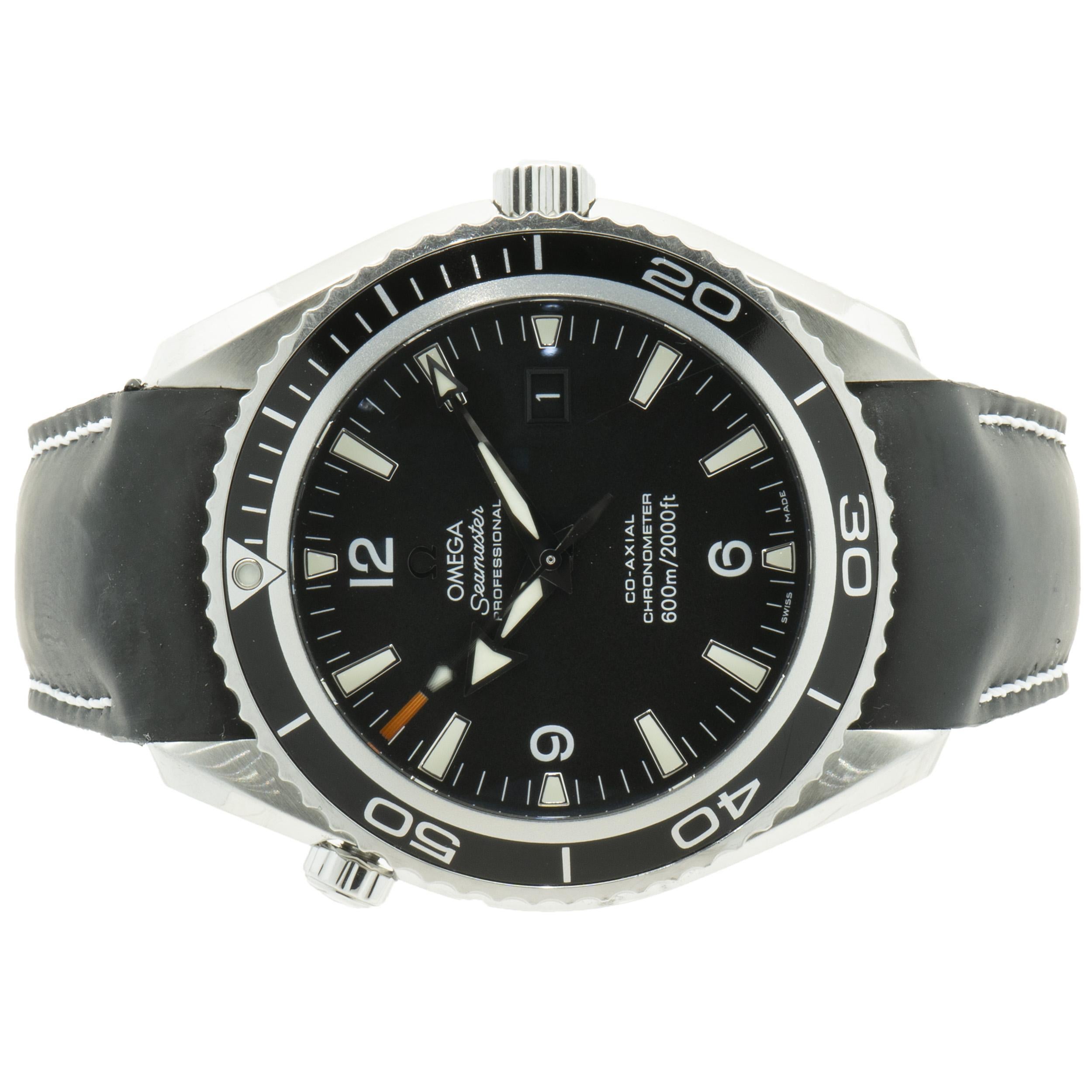 Omega Stainless Steel Seamaster Planet Ocean For Sale at 1stDibs