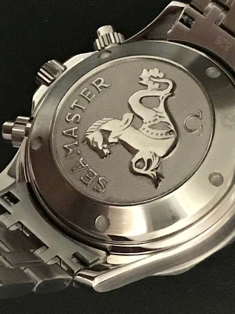 Omega Stainless Steel Seamaster Professional Chronograph Automatic ...