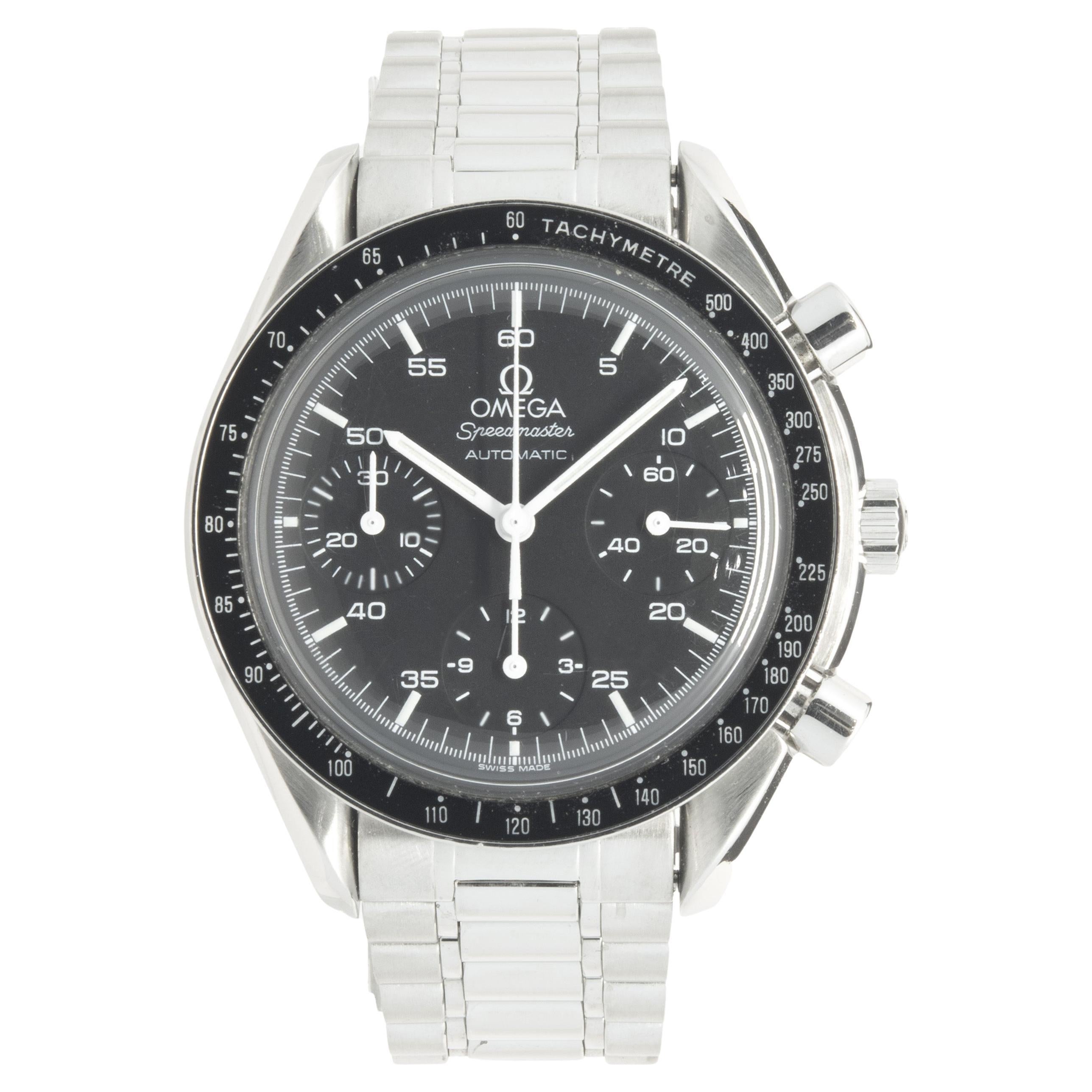 Omega Stainless Steel Speedmaster Moonwatch 39 For Sale at 1stDibs