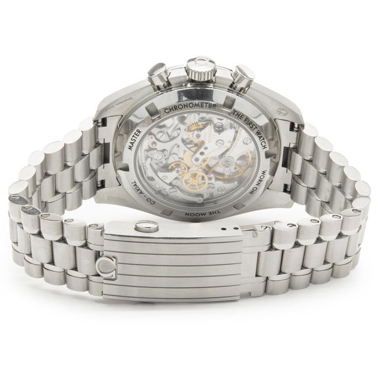 Omega Stainless Steel Speedmaster Moonwatch at 1stDibs