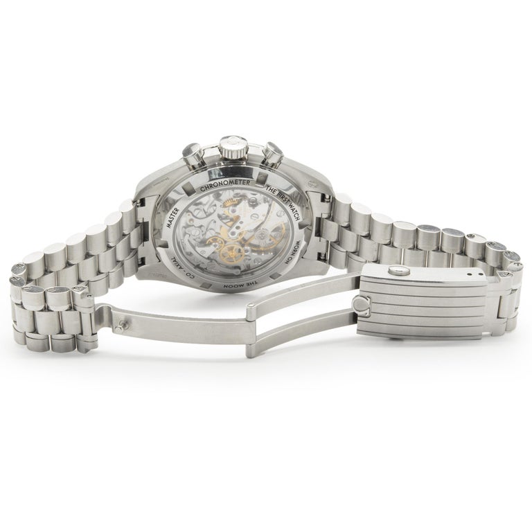 Omega Stainless Steel Speedmaster Moonwatch at 1stDibs