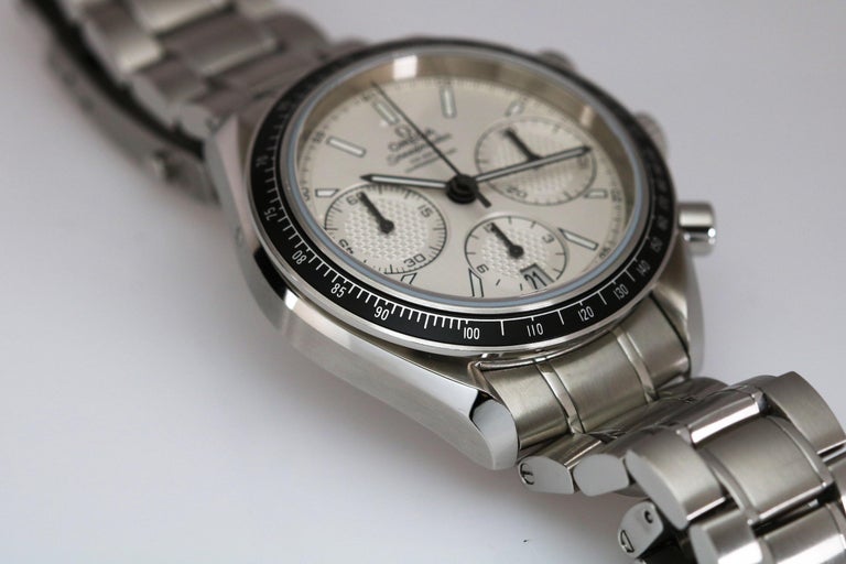 Omega Stainless Steel Speedmaster Racing Ref 326.30.40.50.02.001 at 1stDibs