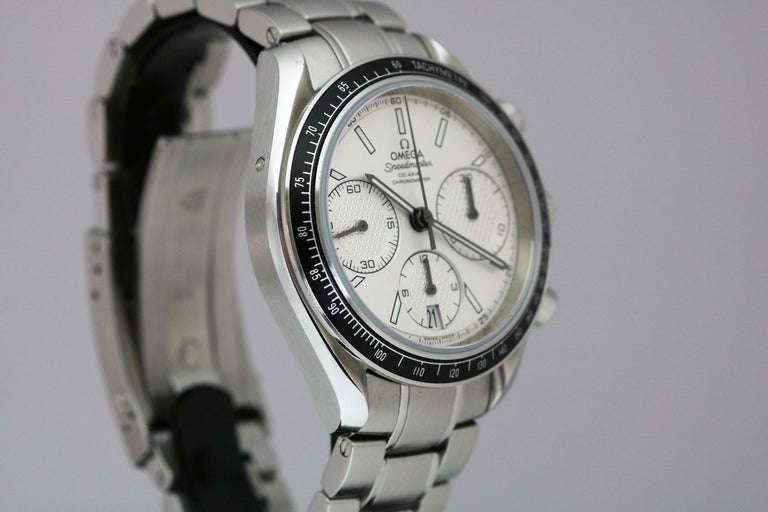 Omega Stainless Steel Speedmaster Racing Ref 326.30.40.50.02.001 at 1stDibs