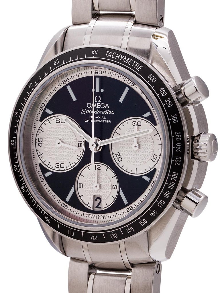 Omega stainless steel Speedmaster Reverse Panda Dial Automatic ...