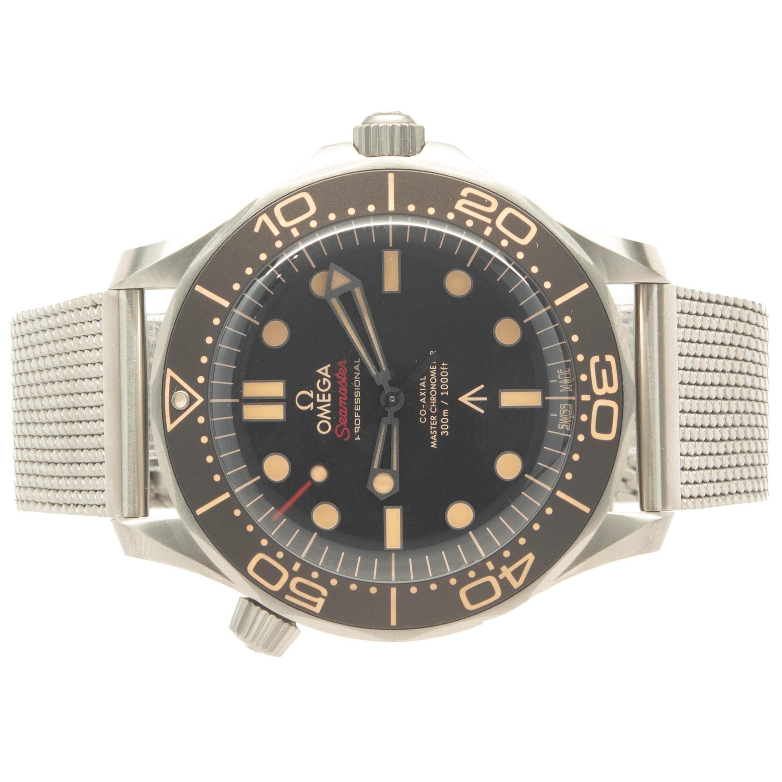 Omega Titanium Seamaster James Bond For Sale at 1stDibs