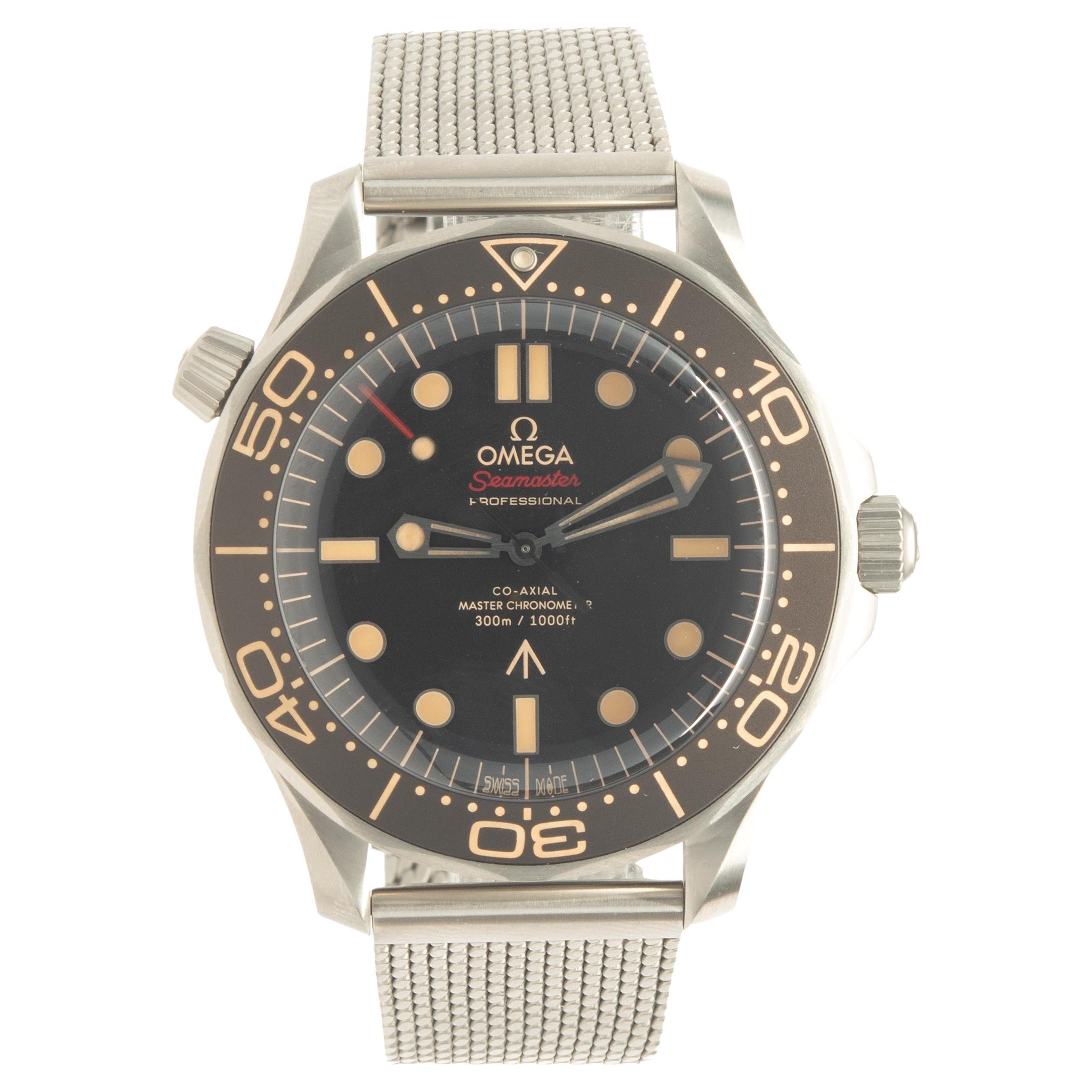 Omega Titanium Seamaster James Bond For Sale at 1stDibs