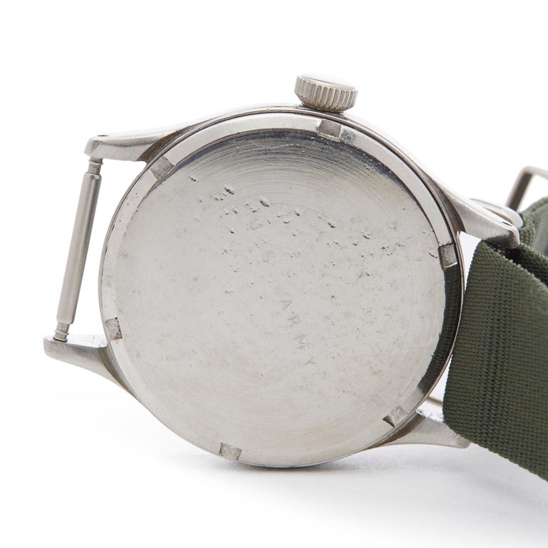 Omega Vintage US Army Military Stainless Steel 30T2SC Wristwatch at ...