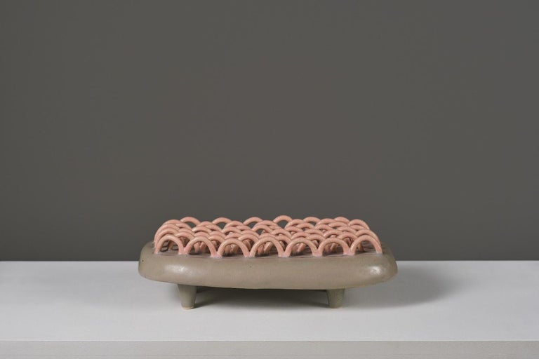 Ondes #2 by Rosa Cortiella, Grogged Clay Decorative Object For Sale at ...