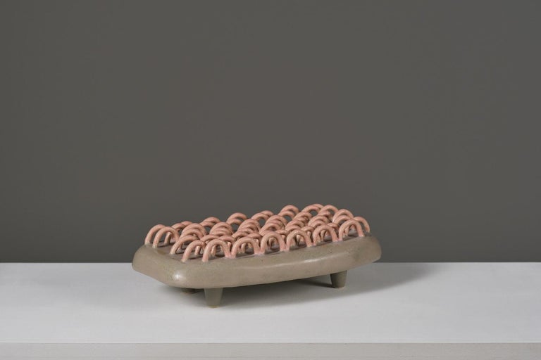 Ondes #2 by Rosa Cortiella, Grogged Clay Decorative Object For Sale at ...