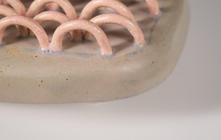 Ondes #2 by Rosa Cortiella, Grogged Clay Decorative Object For Sale at ...