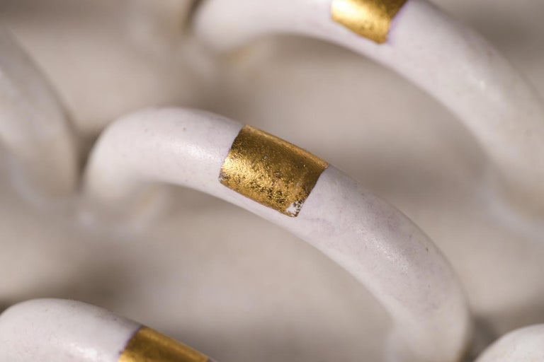 Ondes #4 by Rosa Cortiella, Grogged Clay Decorative Object For Sale at ...