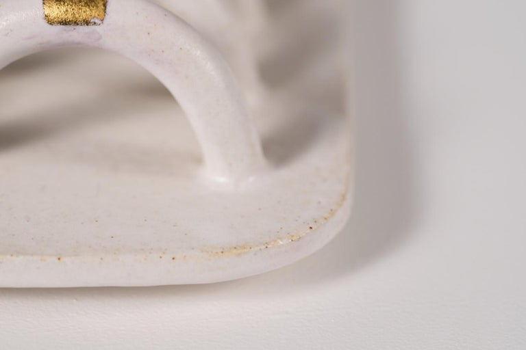 Ondes #4 by Rosa Cortiella, Grogged Clay Decorative Object For Sale at ...