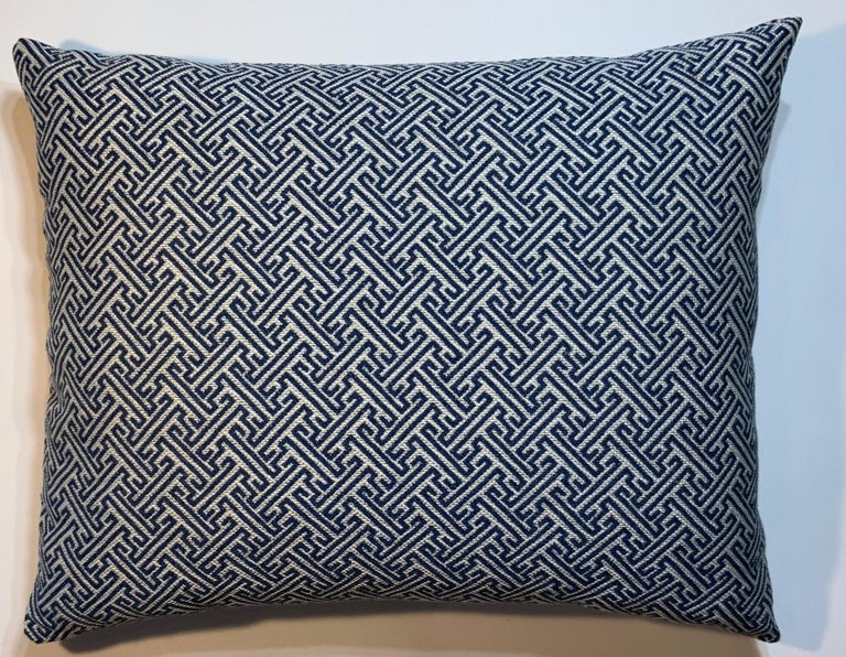 One Geometric Motif Pillow For Sale at 1stDibs