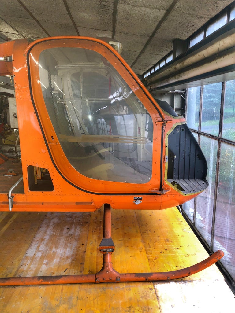 One of 20 Helicopter Airframe by Silvercraft, Italy, 1968 at 1stDibs