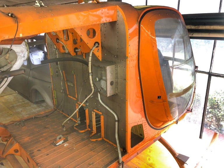One of 20 Helicopter Airframe by Silvercraft, Italy, 1968 at 1stDibs