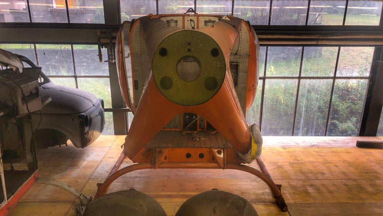 One of 20 Helicopter Airframe by Silvercraft, Italy, 1968 at 1stDibs