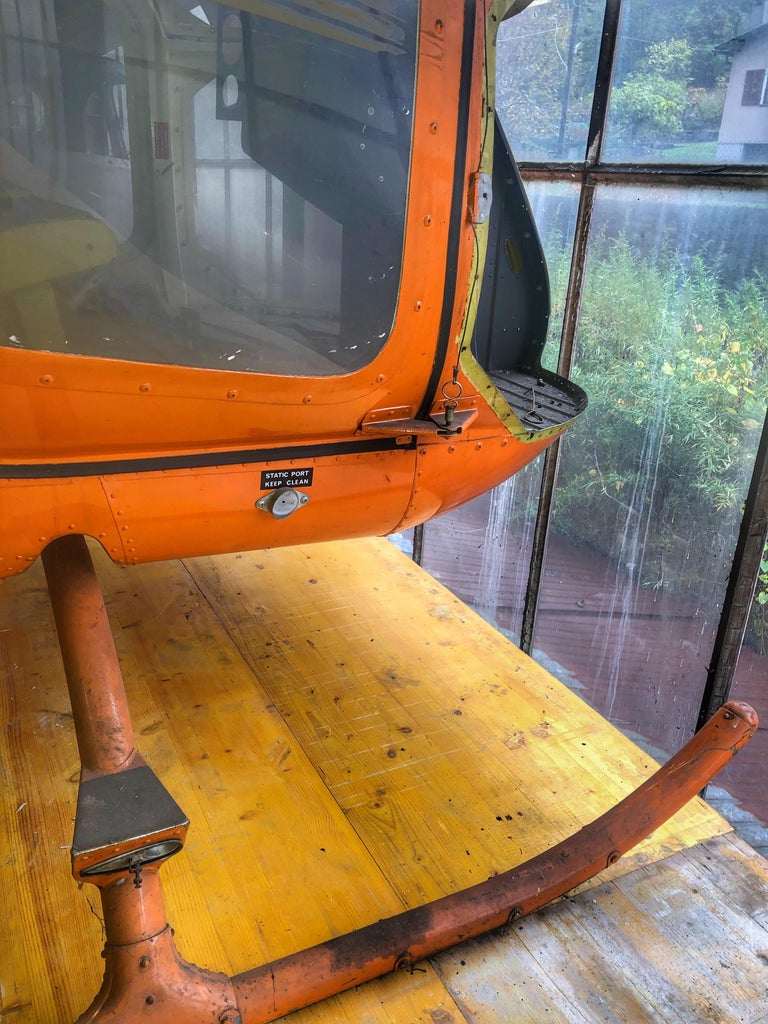 One of 20 Helicopter Airframe by Silvercraft, Italy, 1968 at 1stDibs