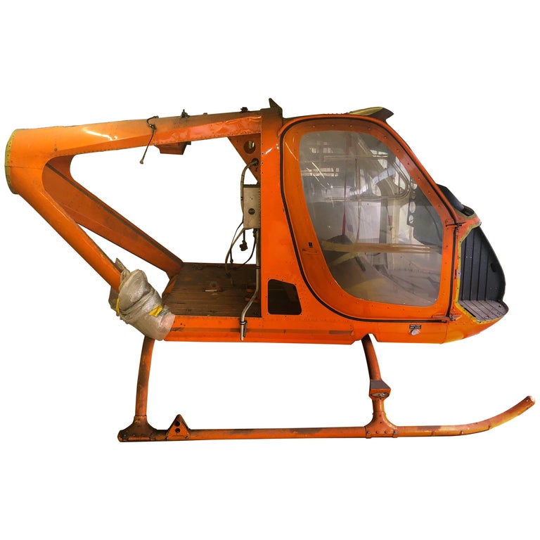 One of 20 Helicopter Airframe by Silvercraft, Italy, 1968 at 1stDibs