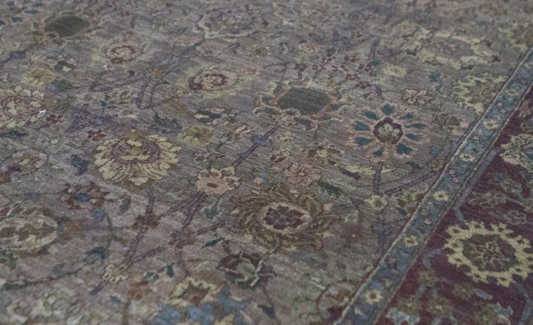 One-of-a-Kind Traditional Handwoven Wool Area Rug 6'1 x 9'2 For Sale at ...