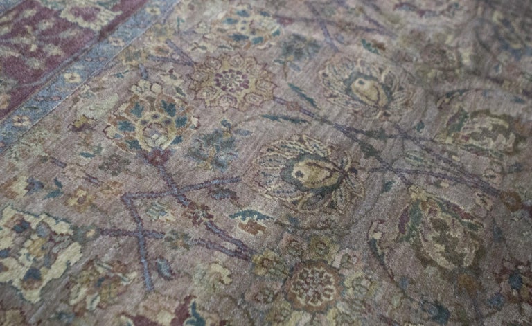 One-of-a-Kind Traditional Handwoven Wool Area Rug 6'1 x 9'2 For Sale at ...