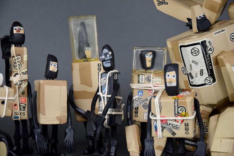 One of a Kind Complete Set of S.F.C.C. 2003 Designer Toys by Michael ...