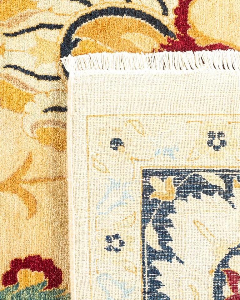 One-of-a-kind Hand Knotted Oriental Mogul Ivory Area Rug For Sale at ...