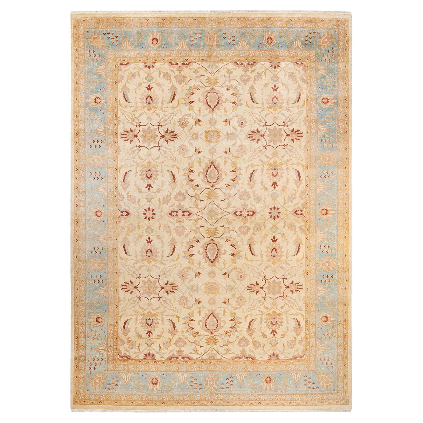 One-of-a-Kind Hand Made Contemporary Eclectic Purple Area Rug at 1stDibs