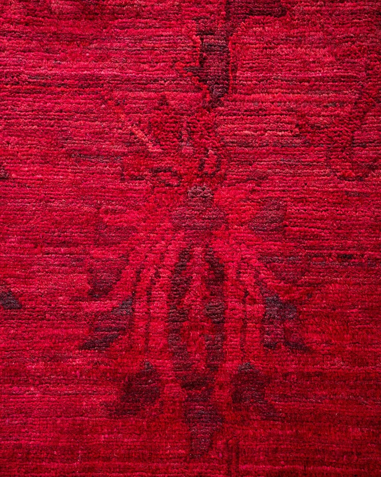 One-Of-A-Kind Hand Made Contemporary Vibrance Purple Area Rug For Sale ...