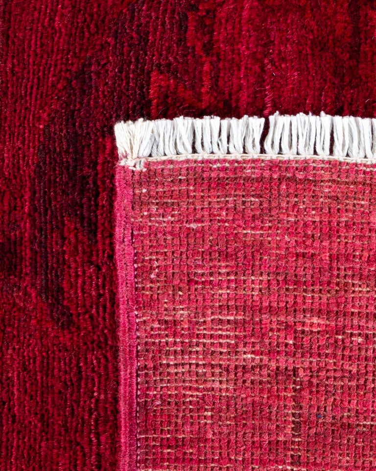 One-Of-A-Kind Hand Made Contemporary Vibrance Purple Area Rug For Sale ...