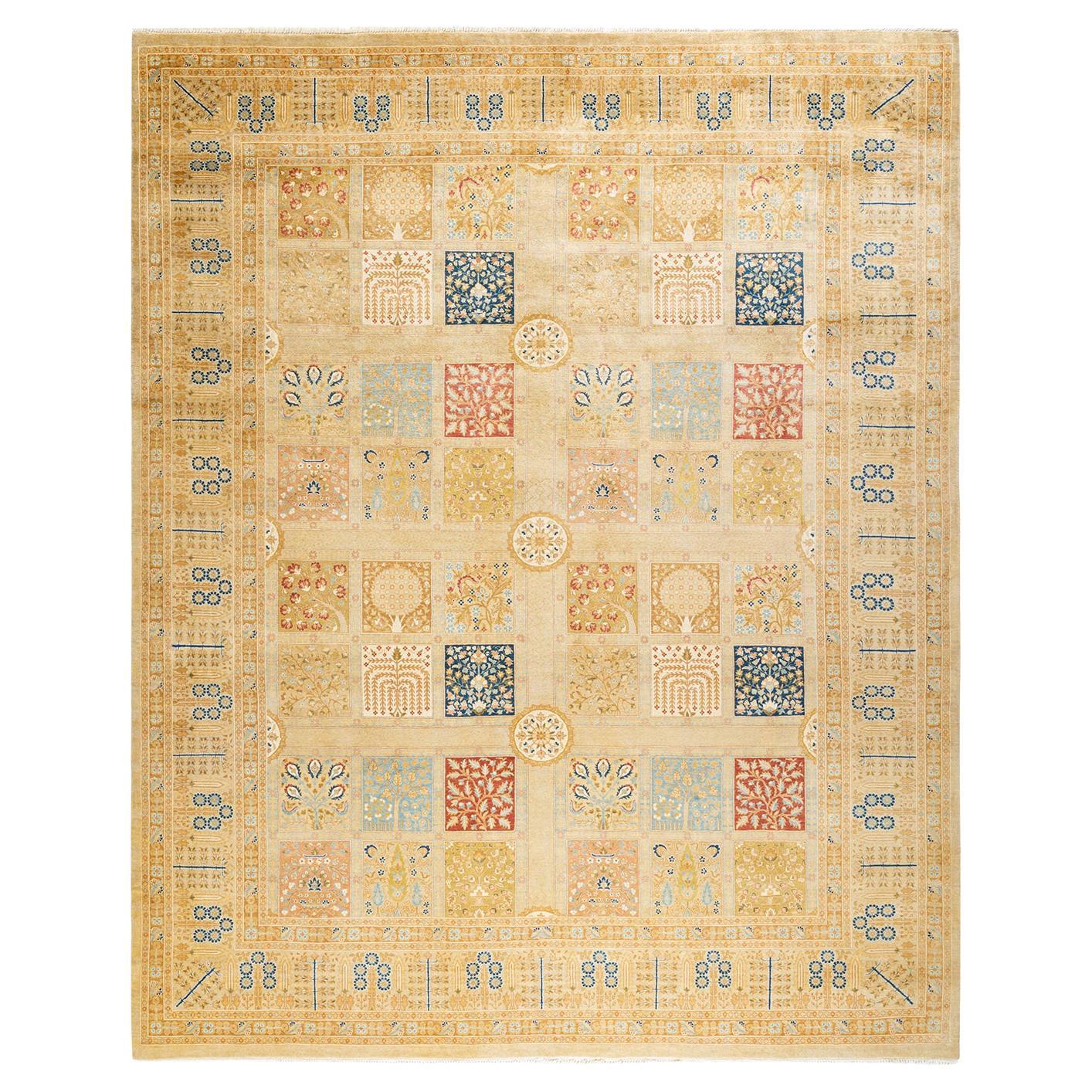 Traditional Floral Pakistani Area Rug at 1stDibs