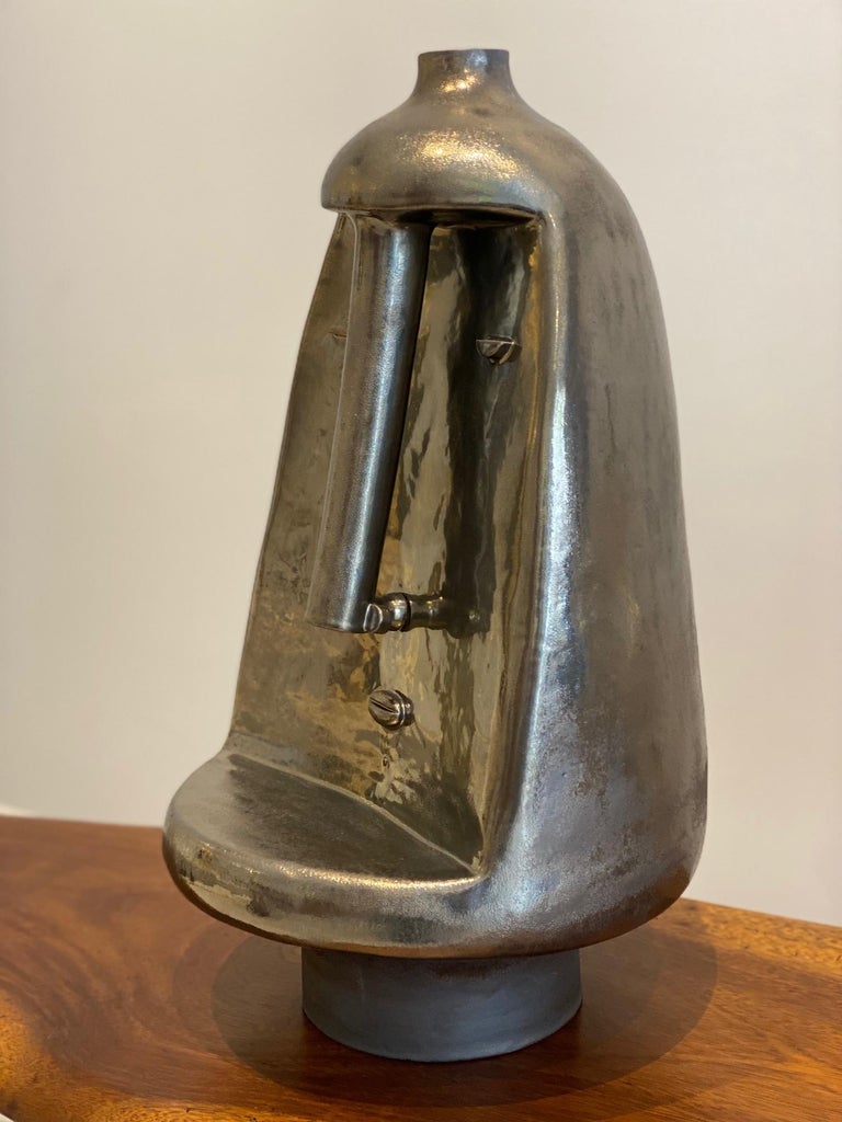 One of a Kind Large Ceramic Lamp Base or Sculpture Signed by Dalo For ...
