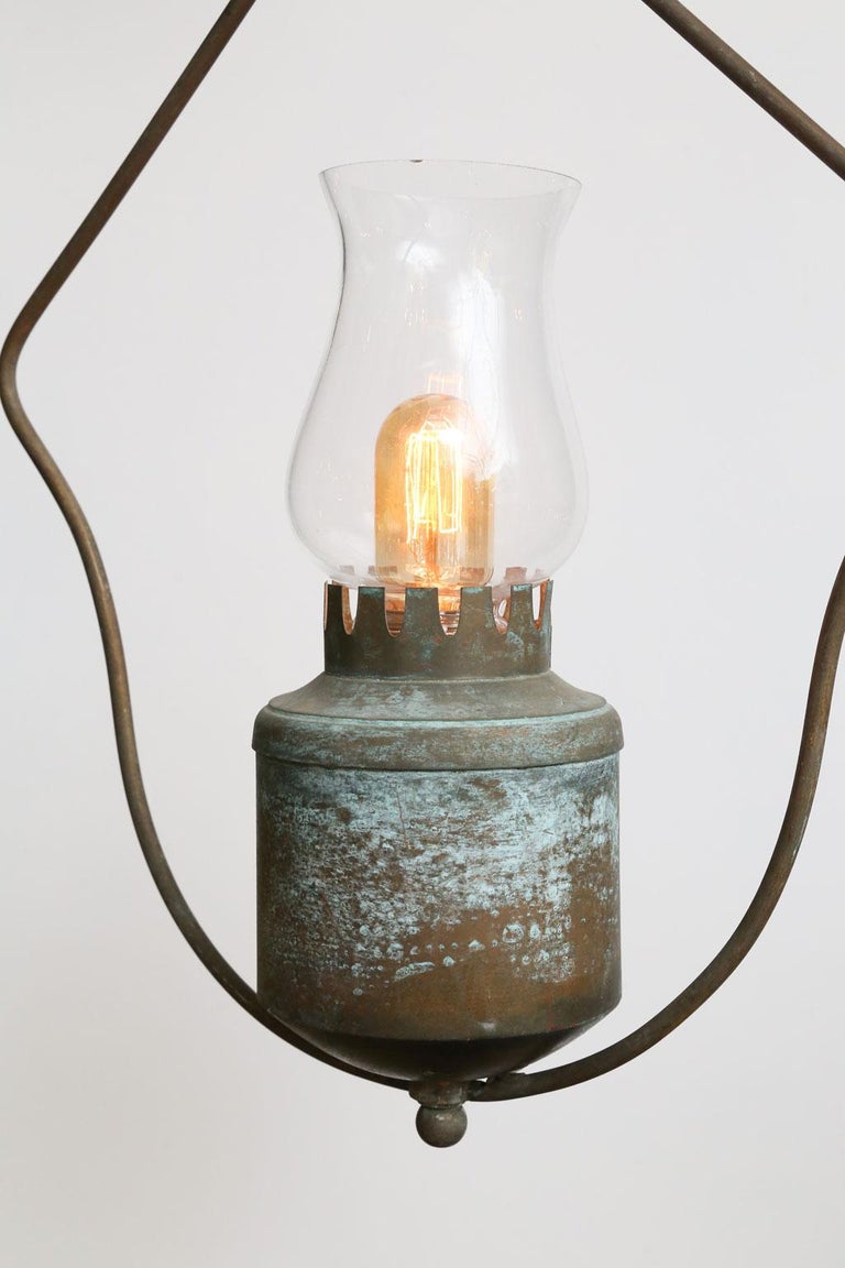 One-of-a-Kind Single Light Hall Lantern at 1stDibs