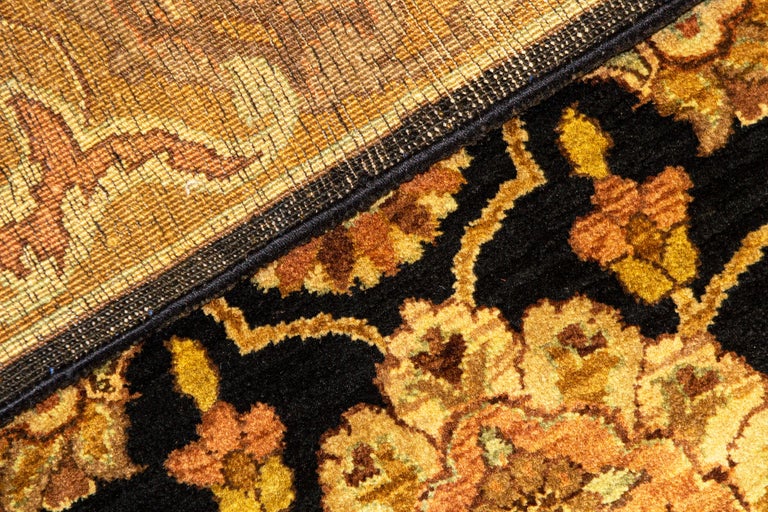 One-of-a-Kind Traditional Handwoven Wool Area Rug For Sale at 1stDibs