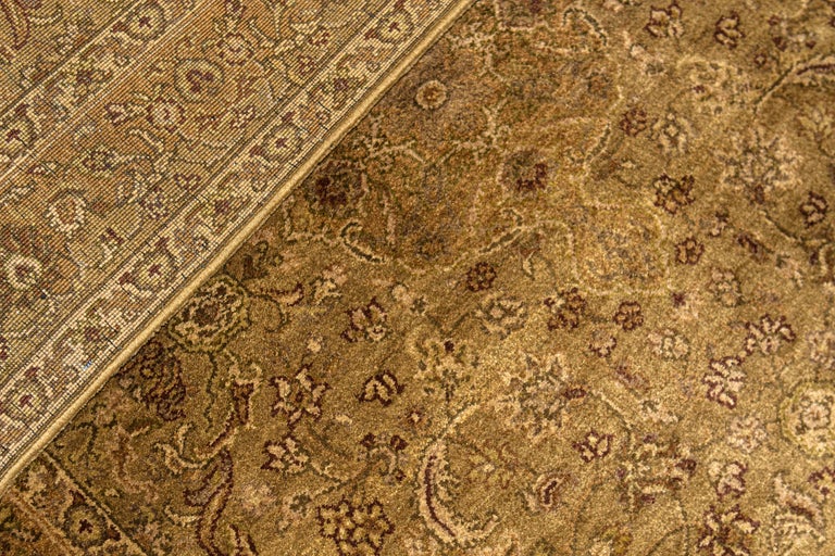 One of a Kind Traditional Handwoven Wool Area Rug For Sale at 1stDibs